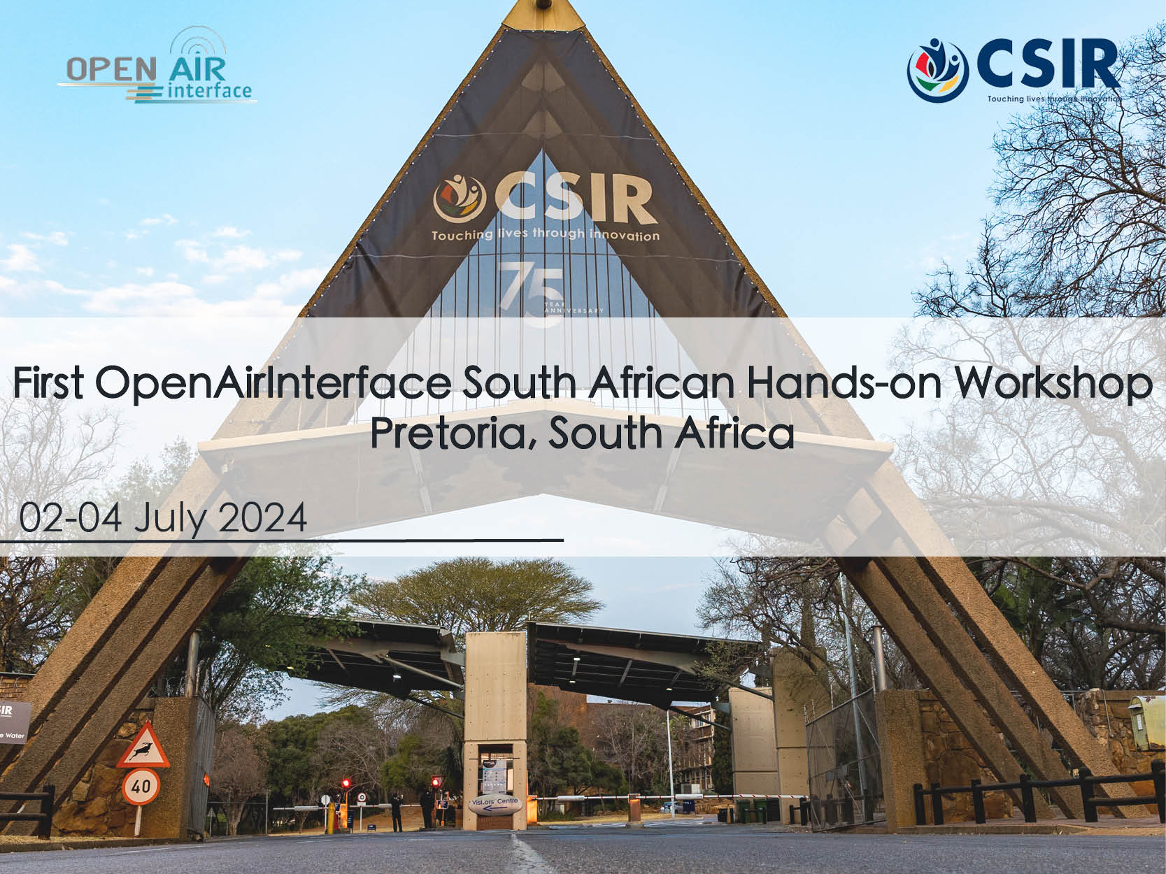 First OpenAirInterface South African Hands-on Workshop – OpenAirInterface